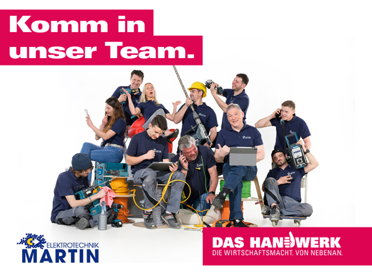 Komm in unser Team – Elektrotechnik Martin
